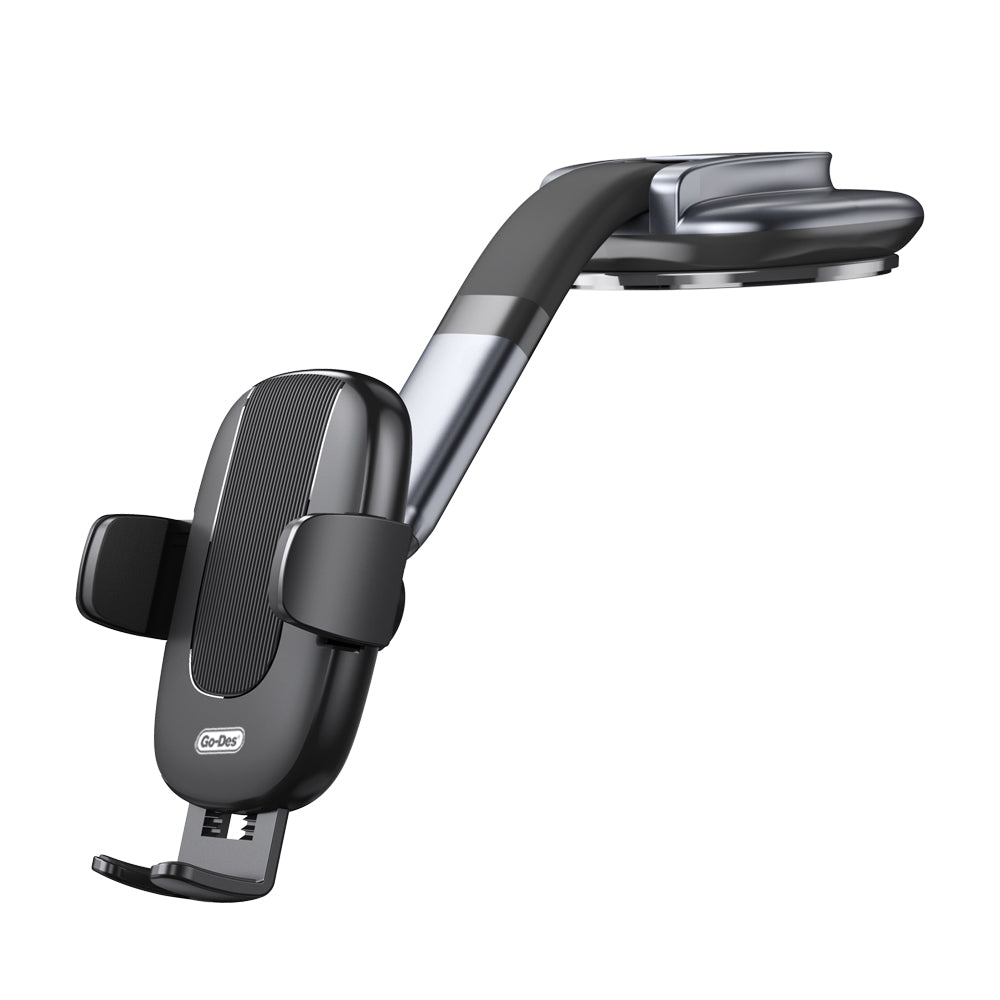 Go-Des Dashboard Mount Universal Smart Phone Holder for Car Telescopic ...